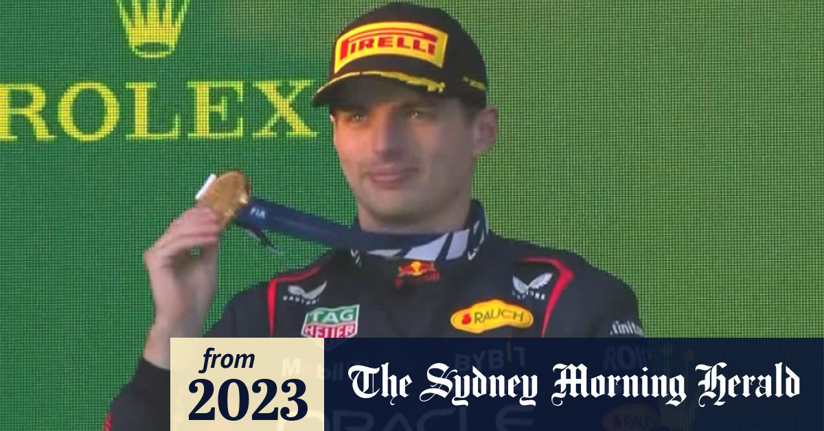 Video: Verstappen wins chaotic Australian Grand Prix